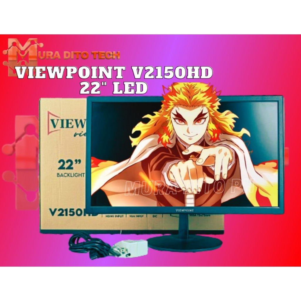 Viewpoint 24/22/20/19 Inch WIDE LED Monitor Brandnew | Shopee Philippines