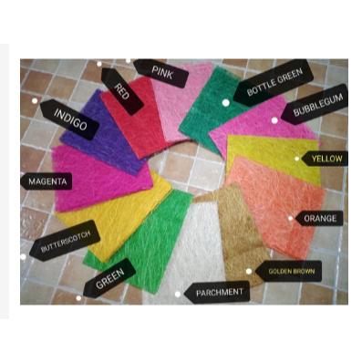 Sinamay Mat Scrunch (17 x 9 Inches) Eco Friendly Abaca Skul | Shopee ...