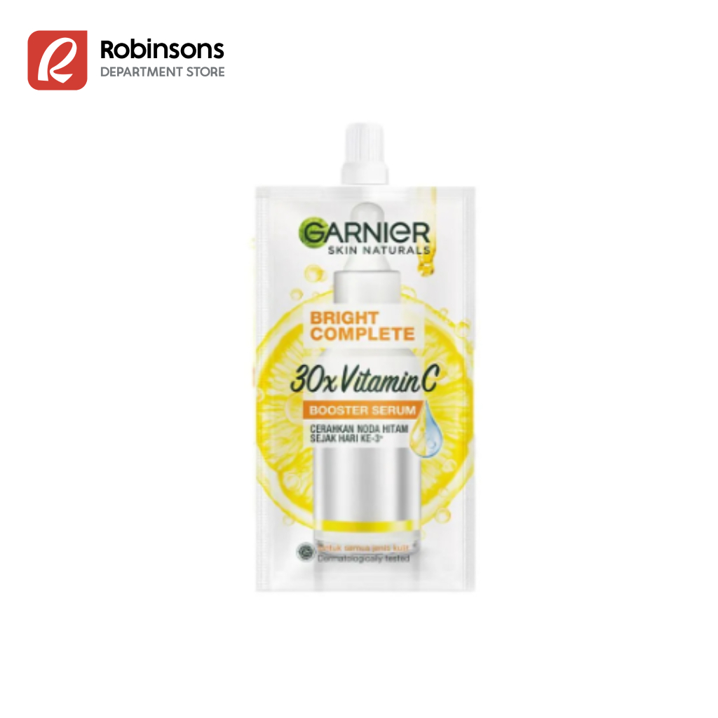 Garnier Bright Complete Vitamin C Serum Sachet | Shopee Philippines