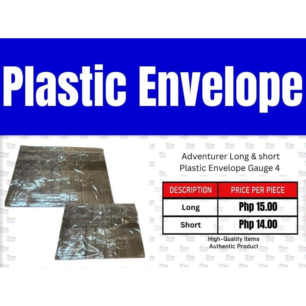 Adventurer Long & Short Plastic Envelope Gauge 4 | Shopee Philippines