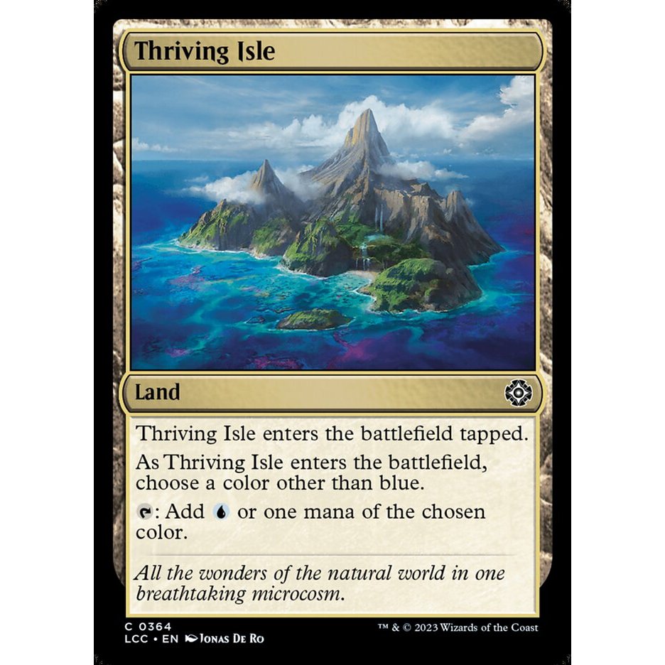 MTG Singles: Thriving Isle NM Land LCC Lost Caverns of Ixalan Commander ...