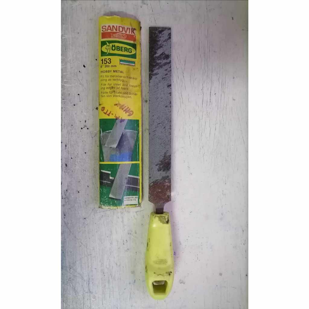 Sandvik Japan Surplus Branded Hand Tool File Oberg 8" - 200mm Heavy ...
