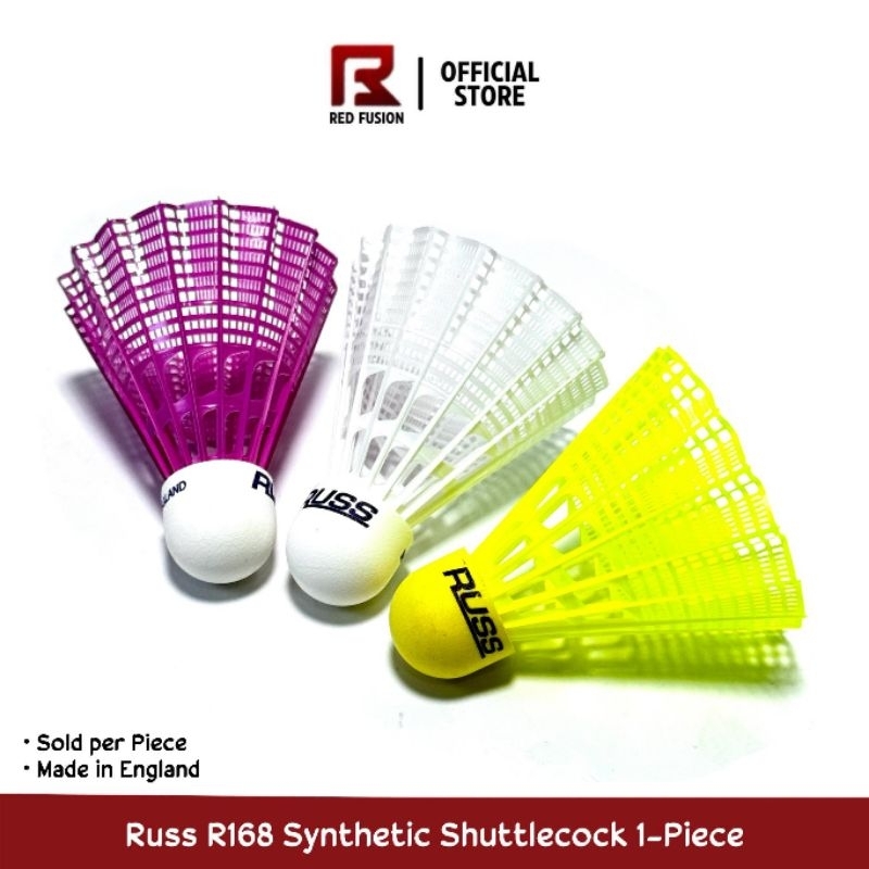 Russ R168 Synthetic Shuttlecock 1-Piece England Made | Shopee Philippines
