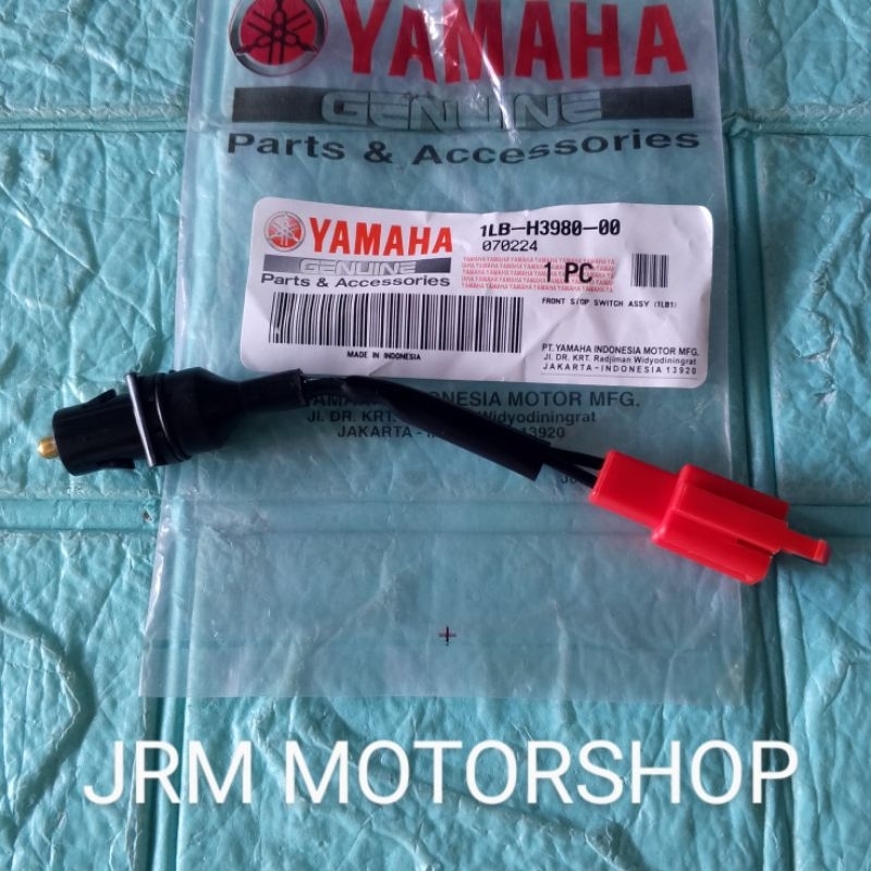 Yamaha Genuine Front Stop Switch Left(1LB-H3980-00)Mio I 125/Mio Gravis ...