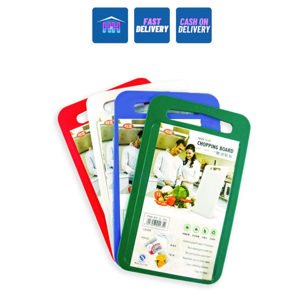 HH Small Colored Plastic Chopping Board Cutting Pad Sangkalan ...