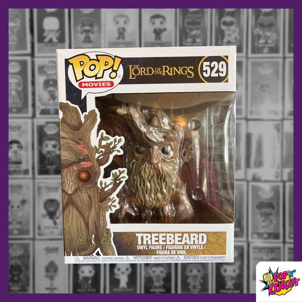 Funko Pop! LOTR - Treebeard 529 (Original Release) w/ Free Protector ...