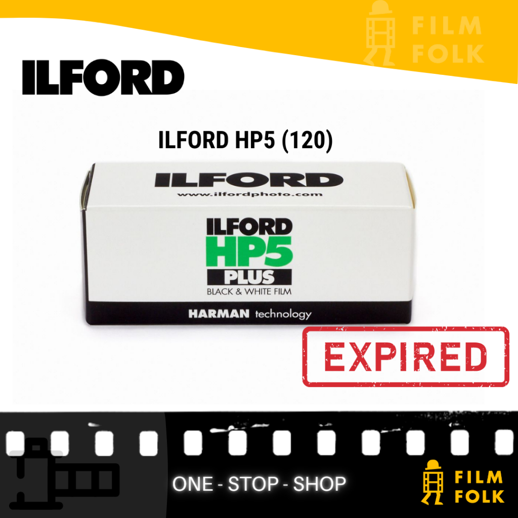 ILFORD HP5 - 120 MEDIUM FORMAT B&W PHOTOGRAPHIC FILM (EXPIRED) | Shopee ...