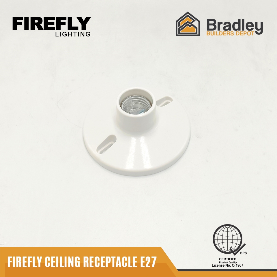 Firefly Ceiling Receptacle E27 (2 1/4" | 3 1/2" | 4 1/4") | Shopee ...