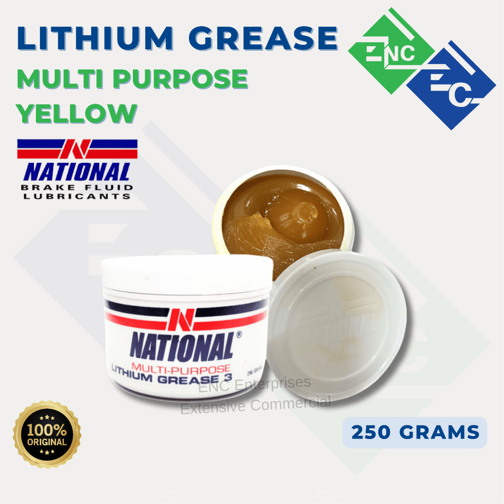 Lithium Grease | Grasa | National Brand | Multipurpose Grease 3 Yellow ...