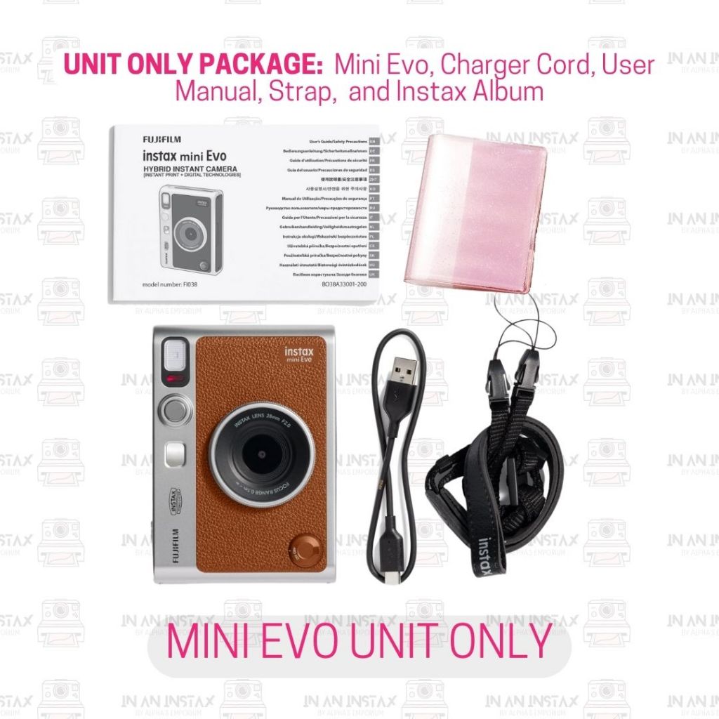 BRAND NEW Instax Mini Evo with FREE Album Hybrid Camera Instax Mini In ...