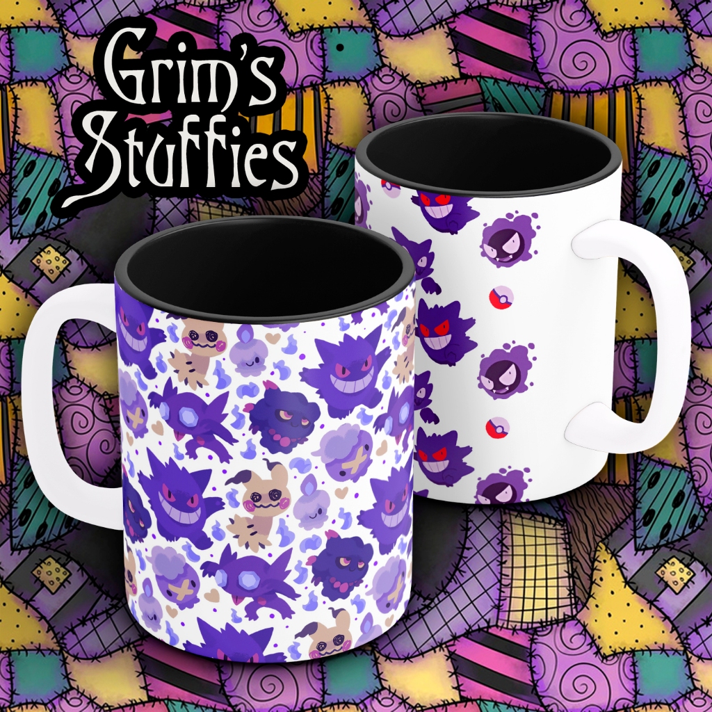 Gengar Mug + Pokemon Mug, Gengar Coffee Mug, Pokemon Coffee Mug ...