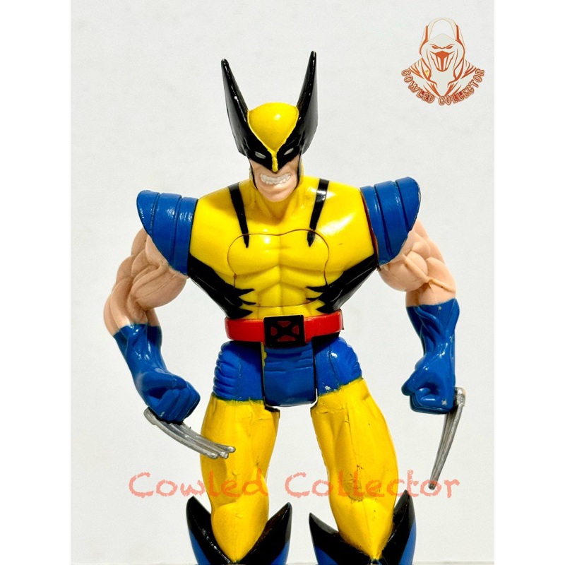 Vintage Marvel Heavy Hitter Slashing Wolverine by Toybiz1996 - 5 inches ...