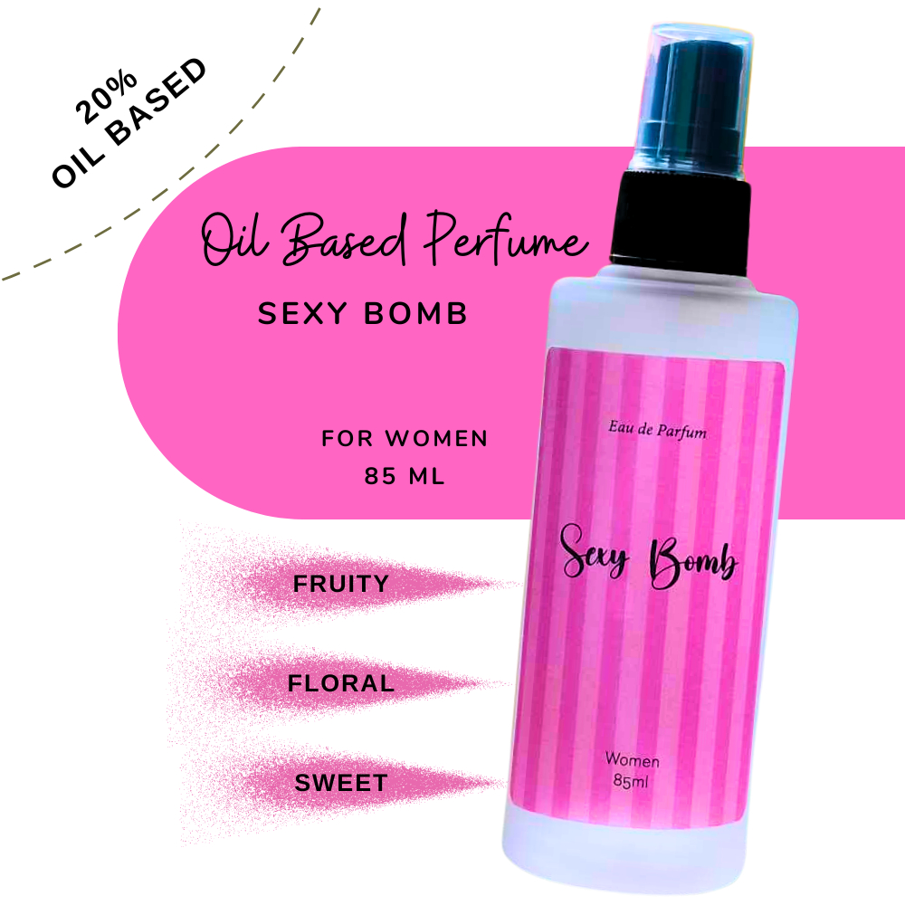 SEXY BOMB For Women 85ml Oil Based Perfume Inspired Scent ( vs ...