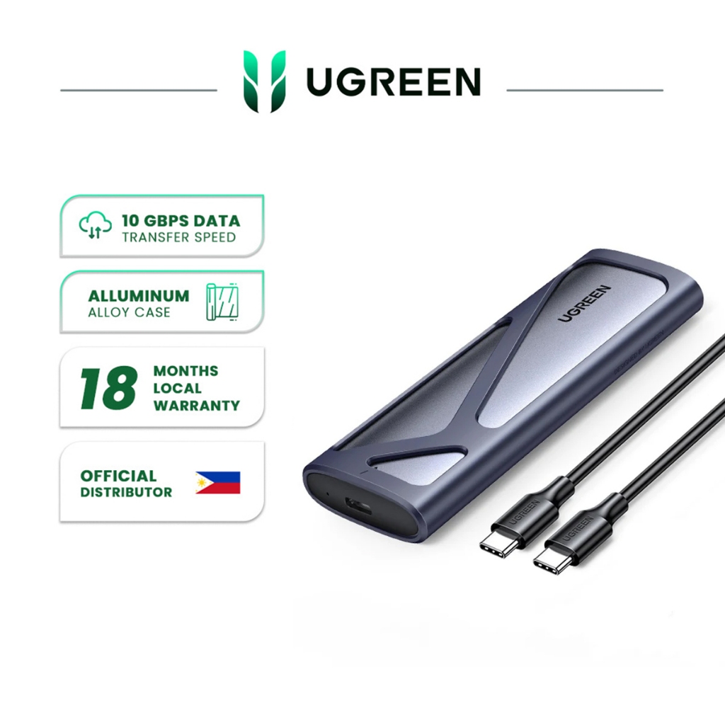 UGREEN USB-C Female to M.2 M-Key 10G Enclosure C TO C Cable 50cm - PH ...
