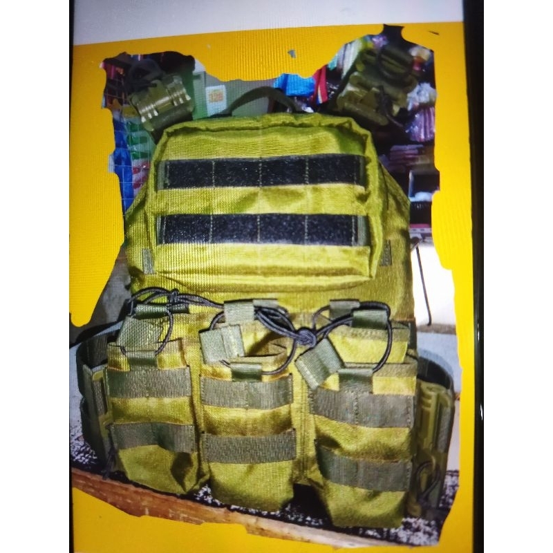 body protector vest back to back quick release chest rig bandoleer ...