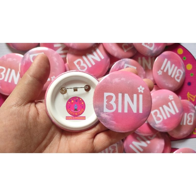 BINI Button Pin / Badge Pin | Shopee Philippines