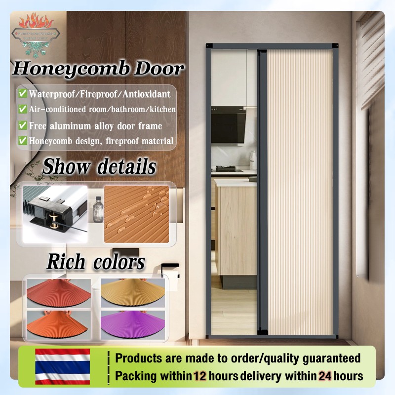 Honeycomb folding door sliding door folding sliding door invisible door ...