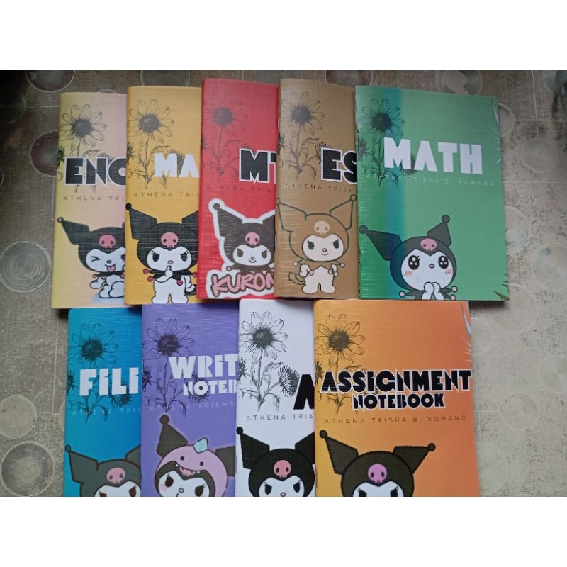 Costumize writing notebooks with cold laminated cover (per piece ...