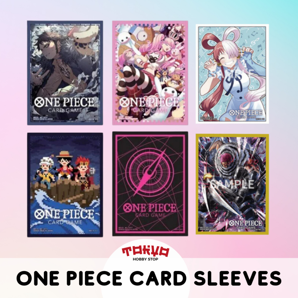 One Piece TCG Official Card Sleeves - One Piece Trading Card Game ...