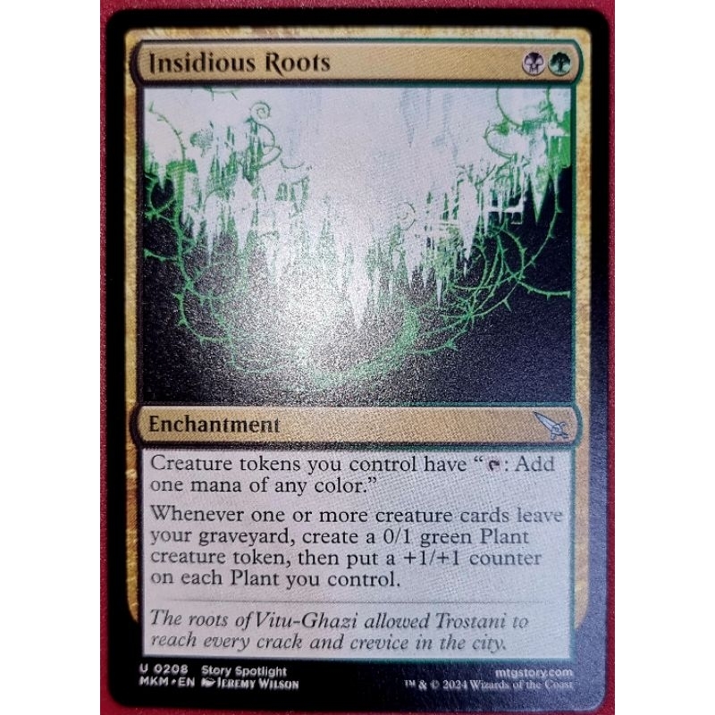 Insidious Roots MKM (Showcase/Nonfoil/Foil) - MAGIC: THE GATHERING ...