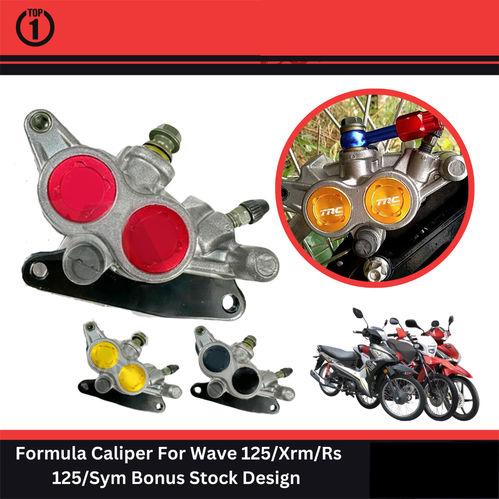Top1 Motors Formula Caliper For Wave 125/Xrm/Rs 125/Sym Bonus Stock ...