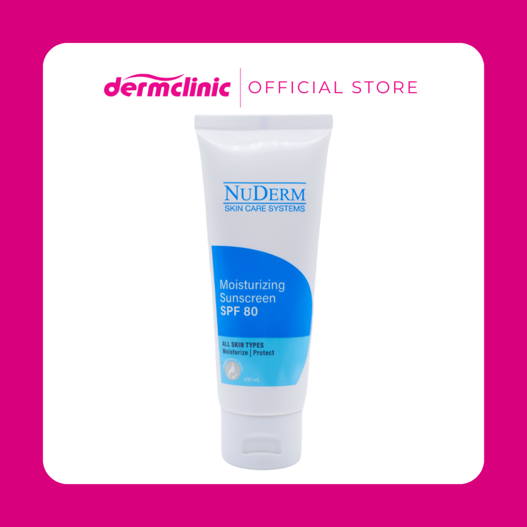 NuDerm Skin Care Systems Moisturizing Sunscreen SPF80 | Shopee Philippines