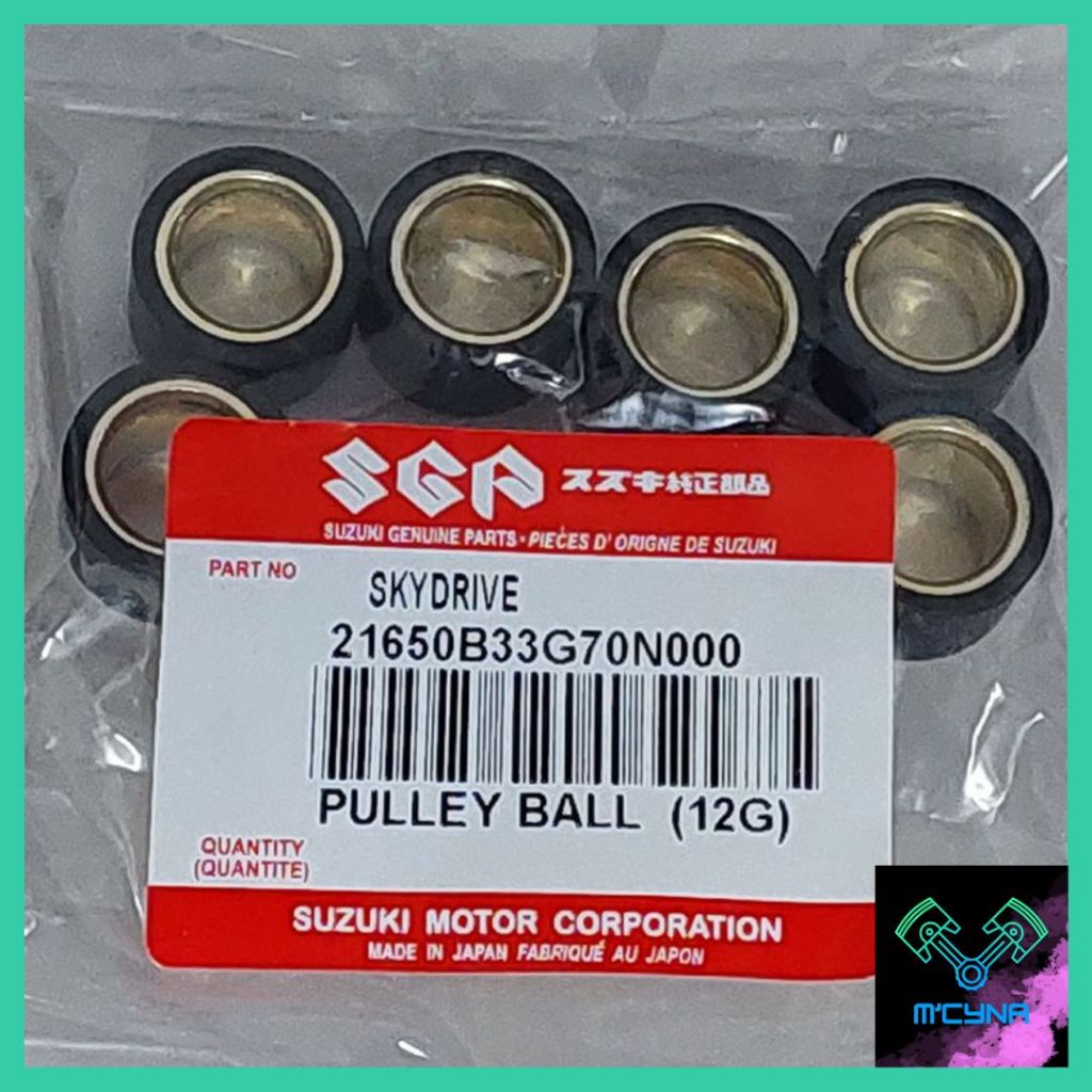 [MY] Suzuki SKYDRIVE 125-SUZUKI /PULLEY BAL/FLY BALL -12G-GENUINE PARTS ...