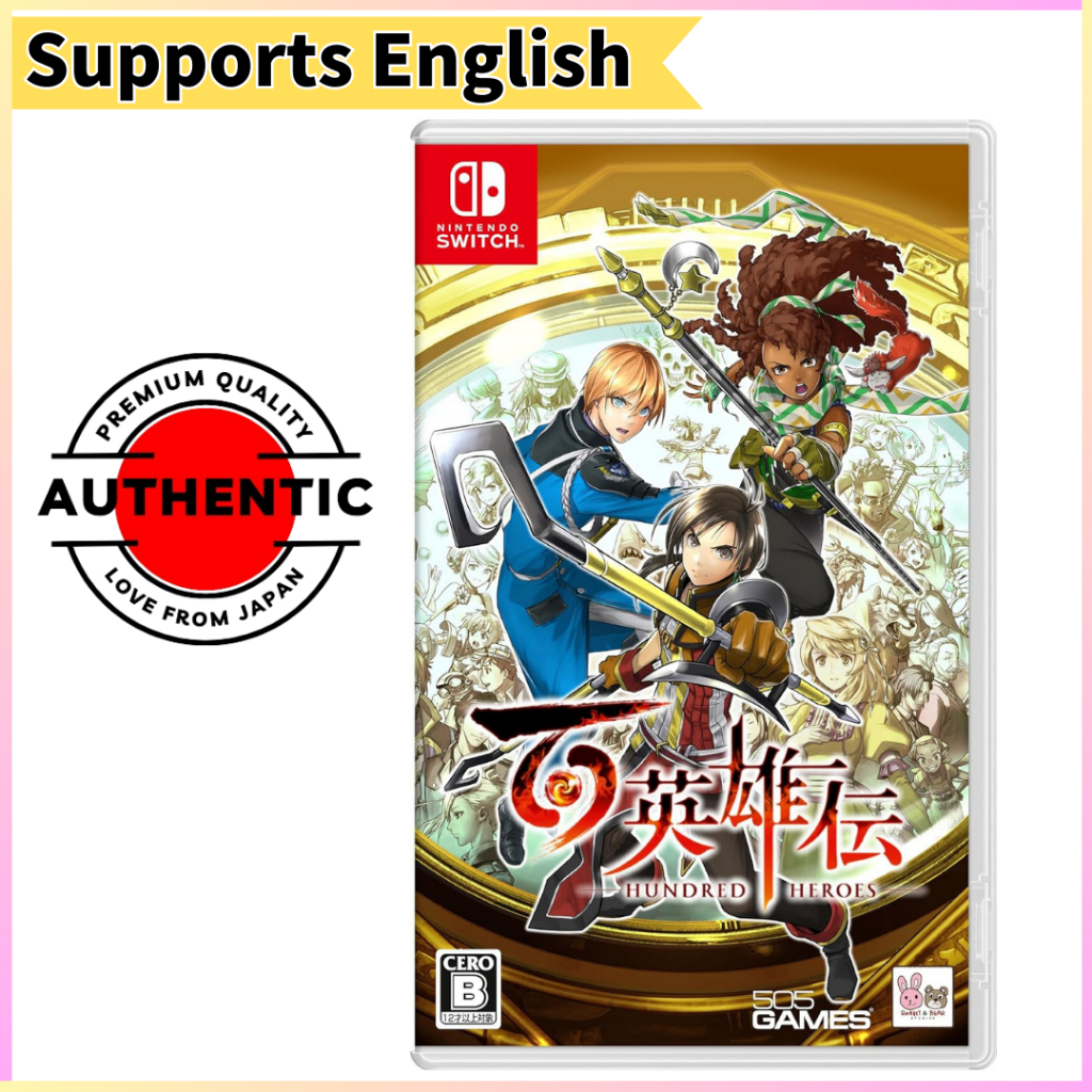 Hundred Heroes - Switch [Playable in English] - Directly Shipped from Japan | Shopee Philippines