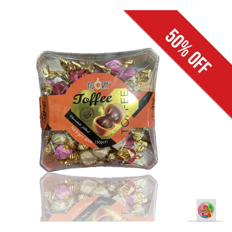 Adora Toffee Chocolate Filled | Shopee Philippines