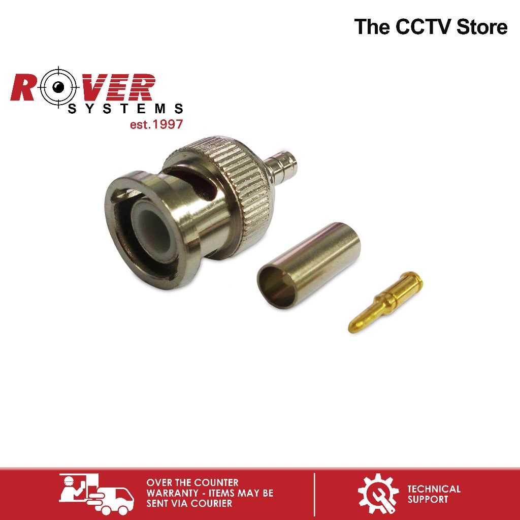 ENDURA Micro BNC Plug Crimp Type 3-Pieces (Male for RG179 MicroCoax ...