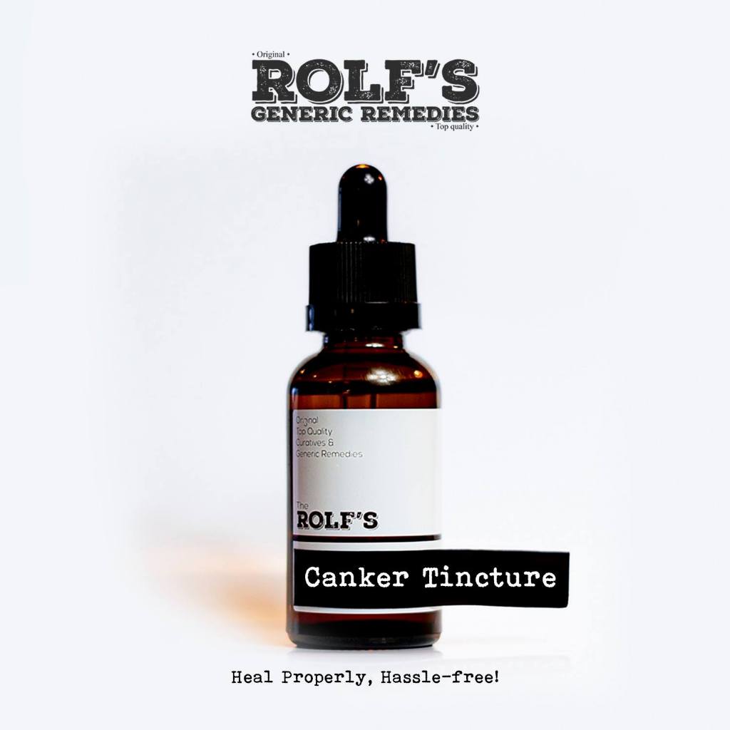 ROLF'S GENERIC REMEDIES CANKER TINCTURE 30ML | Shopee Philippines