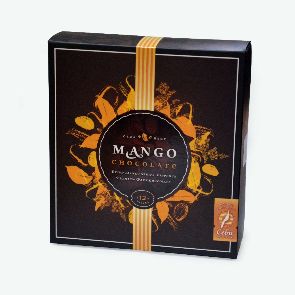 Cebu Best Mango Chocolate 12pcs | Shopee Philippines