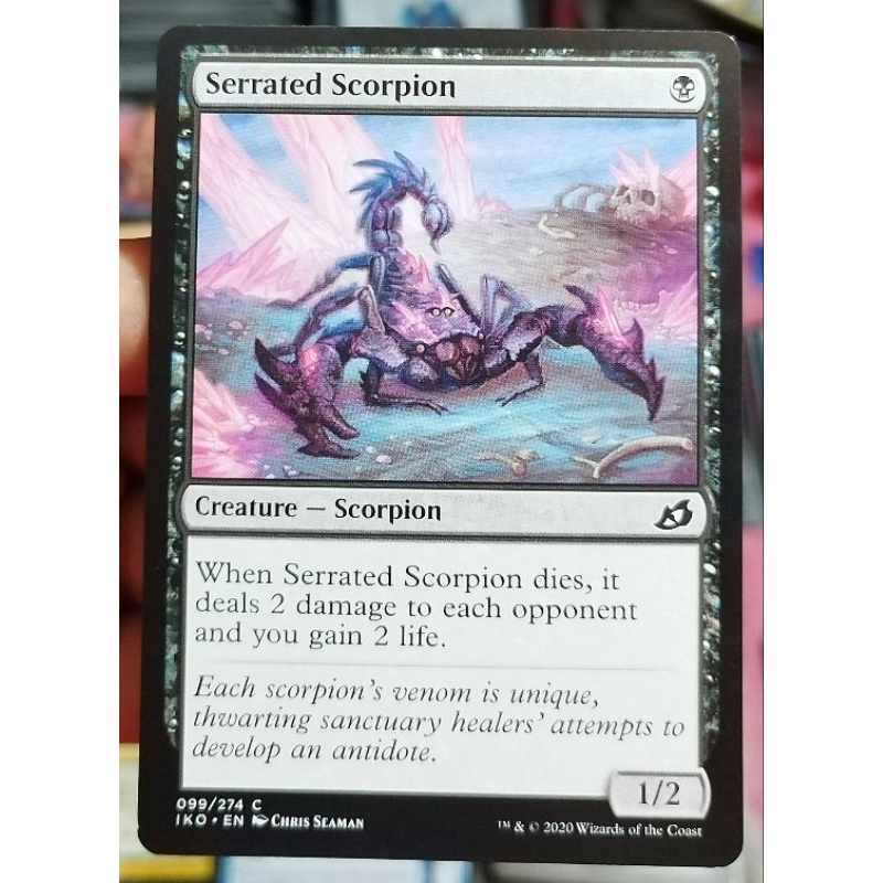 Serrated Scorpion (Magic the gathering) | Shopee Philippines