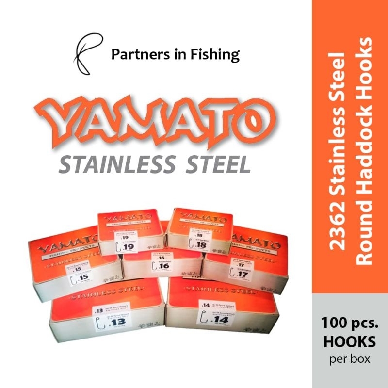 Yamato 2362 SS Round Haddock Hook | Shopee Philippines