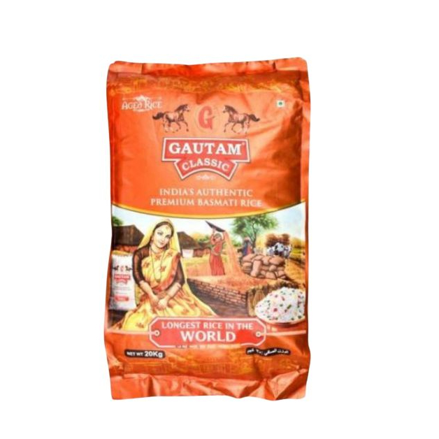 Gautam Classic 5kg Indian Authentic Basmati Rice | Shopee Philippines