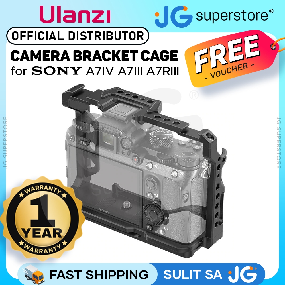 Ulanzi C-A7M4 Metal Camera Cage for Sony A7IV A7III A7RIII with 2 Cold ...