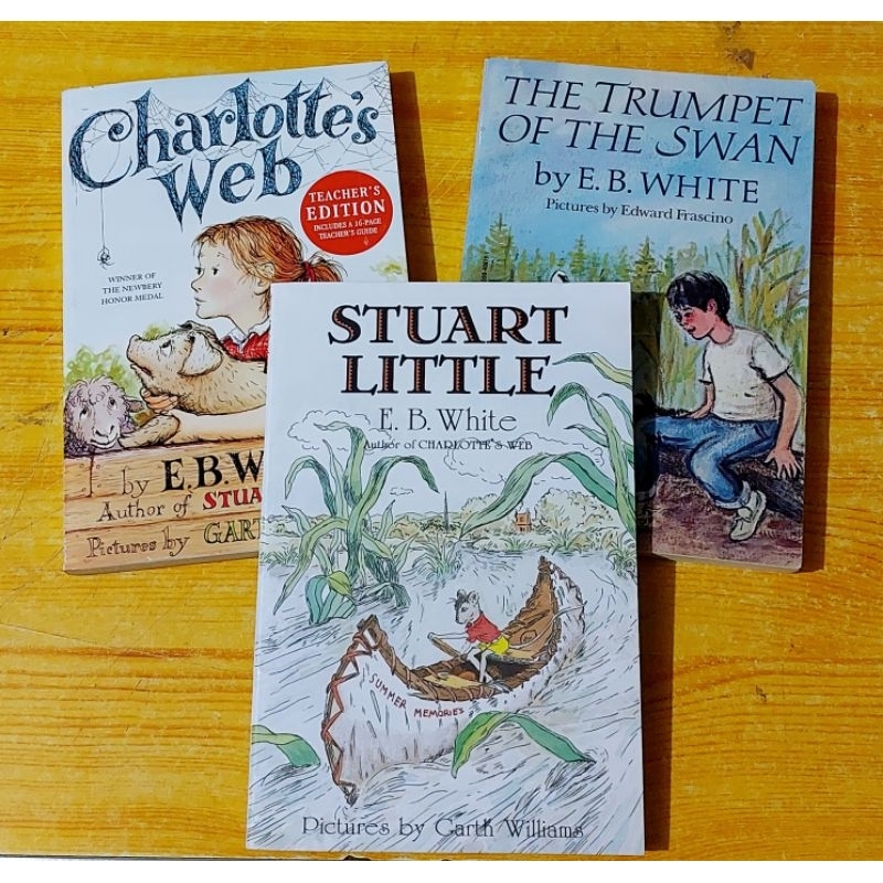 E. B. White: Charlotte's Web | Stuart Little | The Trumpet of the Swan ...