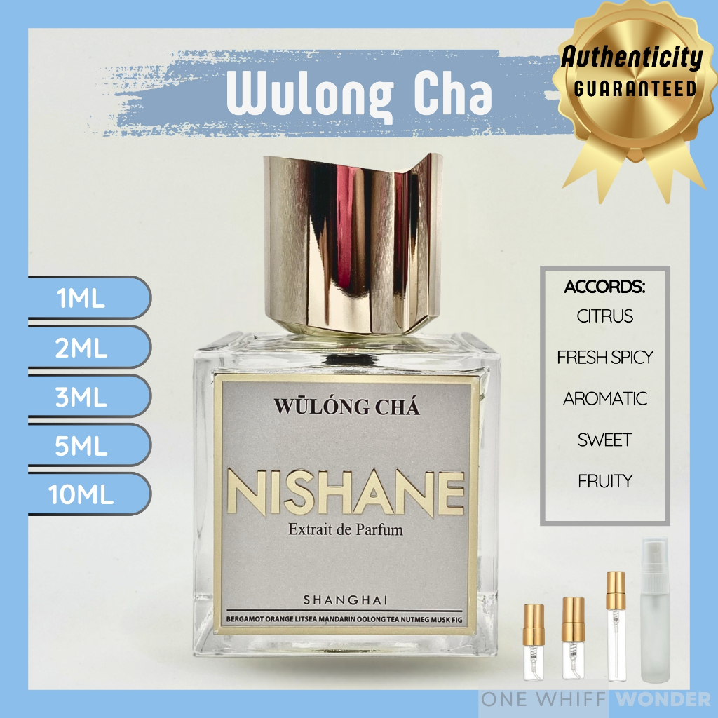 Nishane Wulong Cha (1mL, 2mL, 3mL, 5mL or 10mL) ONE WHIFF WONDER ...