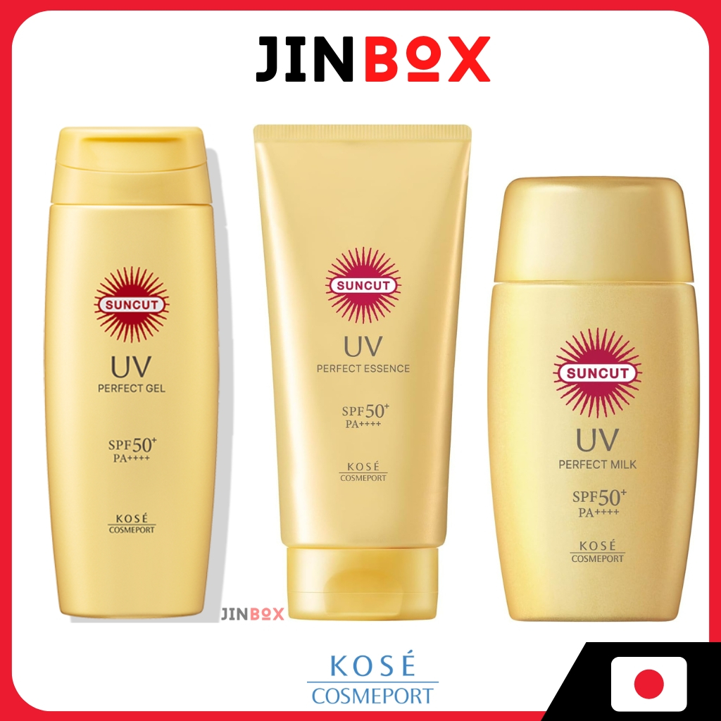 KOSE Suncut Perfect UV SPF50+ PA++++ - Gel/ Essence/ Milk | Shopee ...