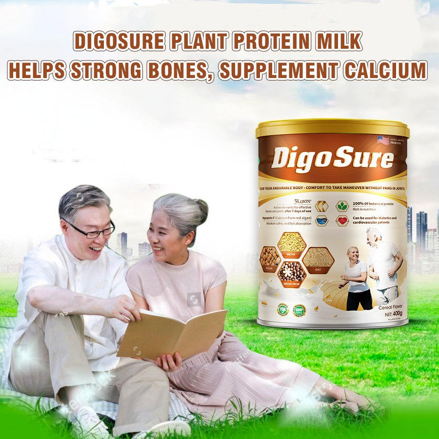 DIGOSURE For Bones & Joints 100% Made From Nut Milk Cereal Flavor, 400G ...