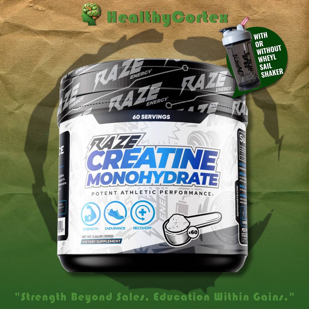 Raze Creatine Monohydrate 300g | Shopee Philippines