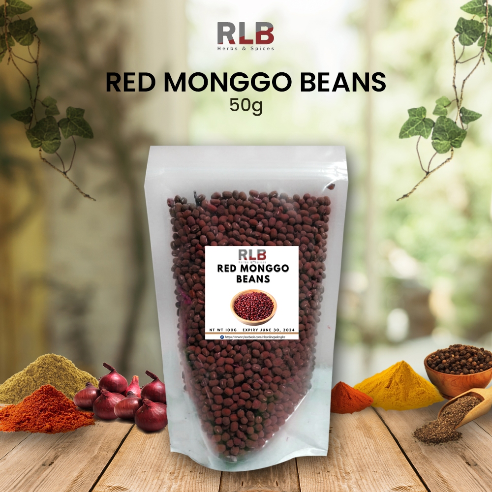 50 grams Red Mung Beans Pulang Monggo Natural Organic Kitchen Need ...