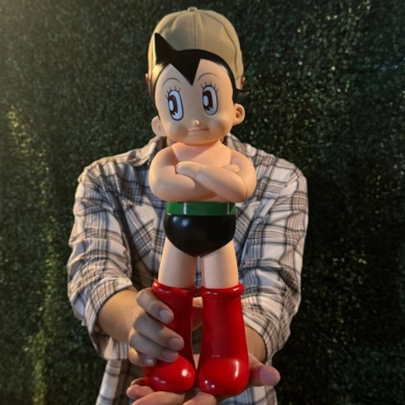 Vintage astroboy Astro Boy Crossed Arms Mighty Atom Anime Statue ...