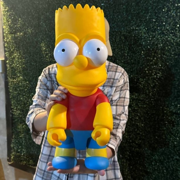 Bart Simpson Statue almost Life Size figure PVC | Shopee Philippines