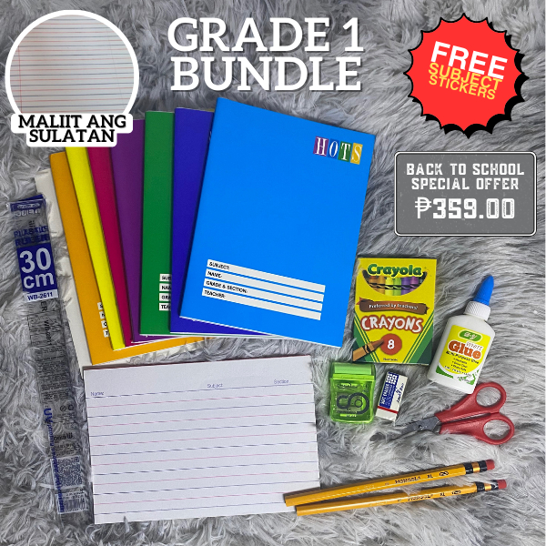 Basic School Supplies Bundles Grade 1-10 | Shopee Philippines