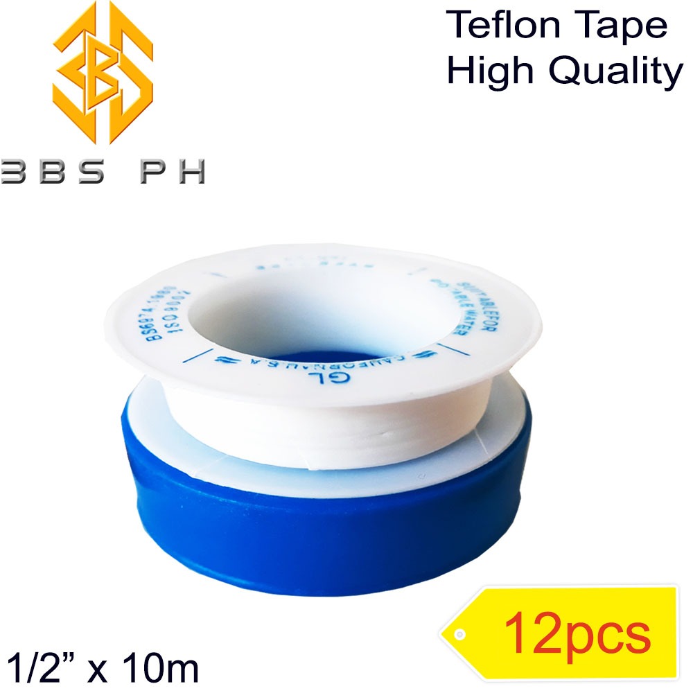 Teflon Tape High Quality (12pcs) 3BS | Shopee Philippines
