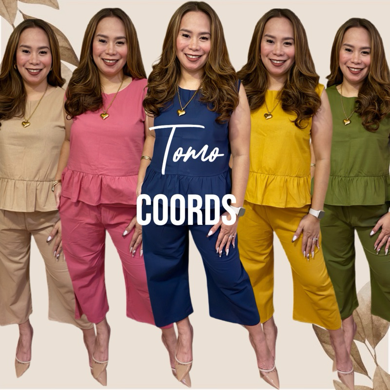 TOMO PLUS SIZE COORDS WITH POCKETS | RITCHROXRTWSHOP | Shopee Philippines