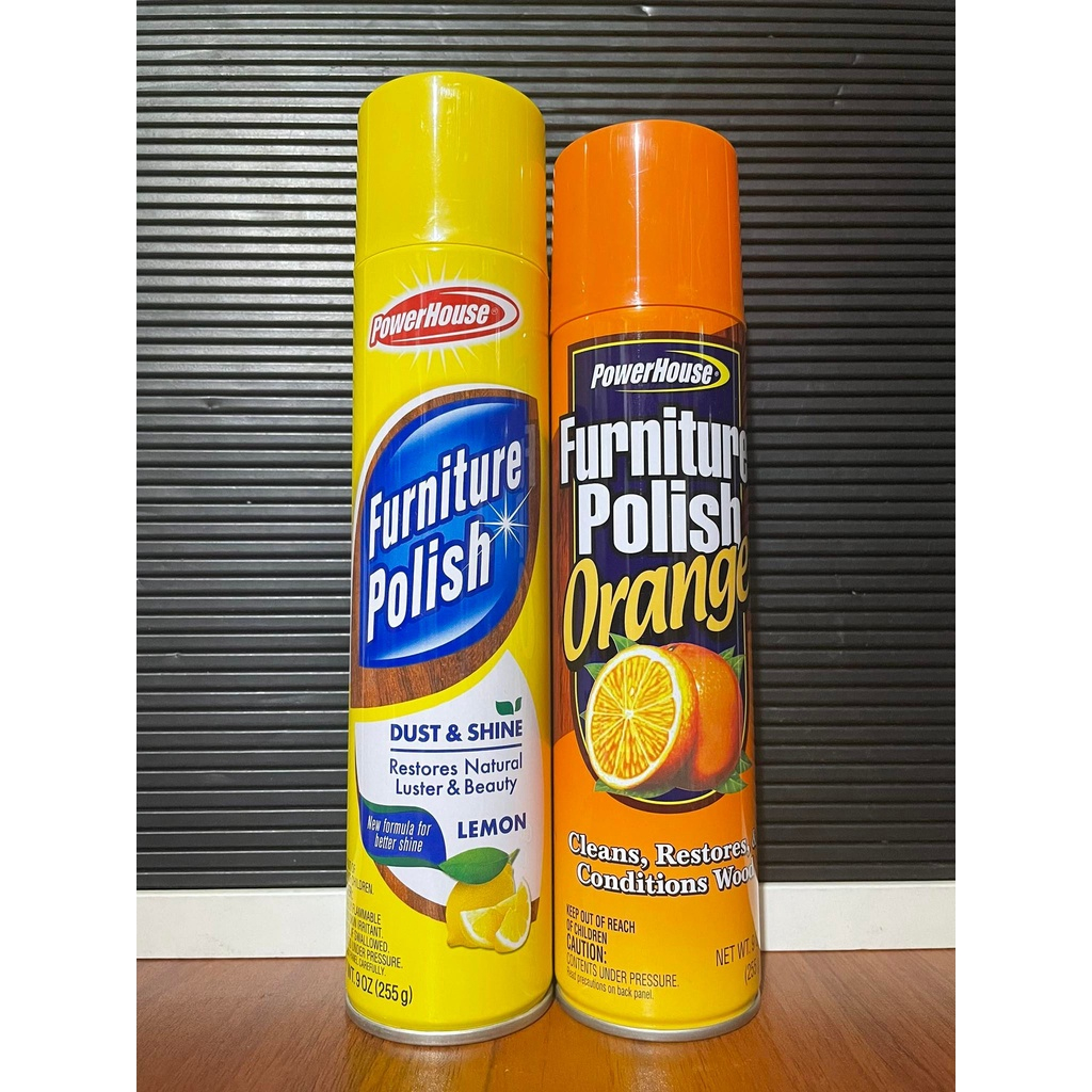 PowerHouse Furniture Polish Lemon Orange Power House 255g | Shopee ...