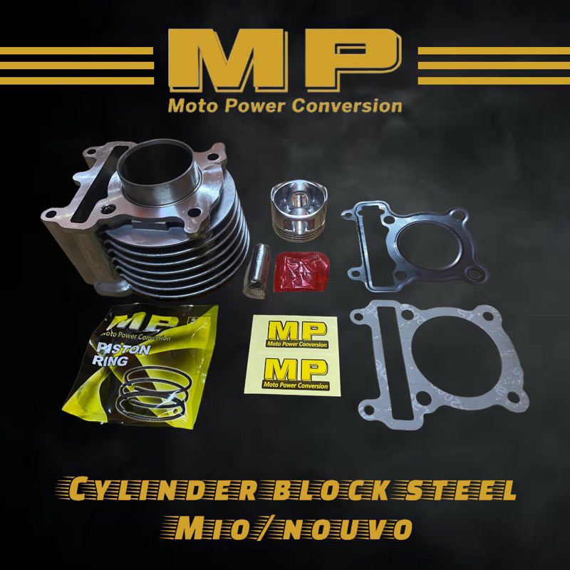 MP CYLINDER BLOCK Set MIO SPORTY STANDARD 50mm | Shopee Philippines