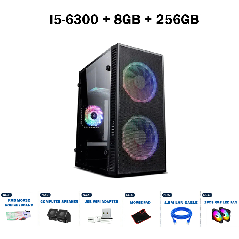 Intel Core i5 / i7 Desktop Computer Quad-Core 8 Thread 16GB RAM 512GB ...